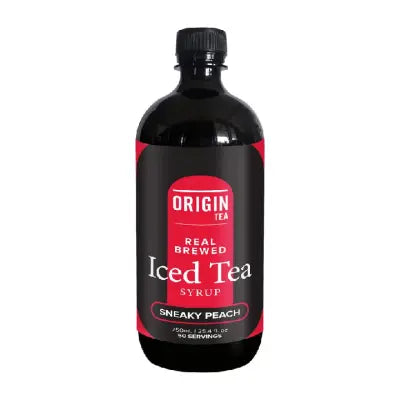 Sneaky Peach - Ice Tea Syrup – Double Roasters Coffee